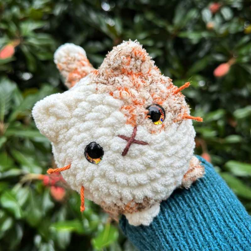 Digital Download – PDF Loaf Cat Crochet Pattern