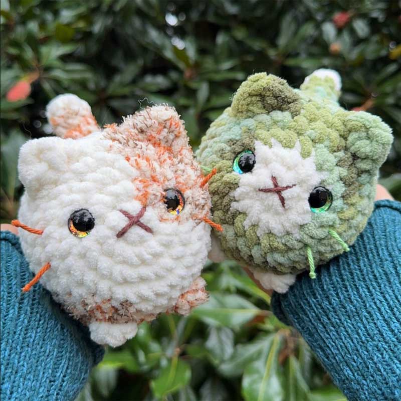 Digital Download – PDF Loaf Cat Crochet Pattern